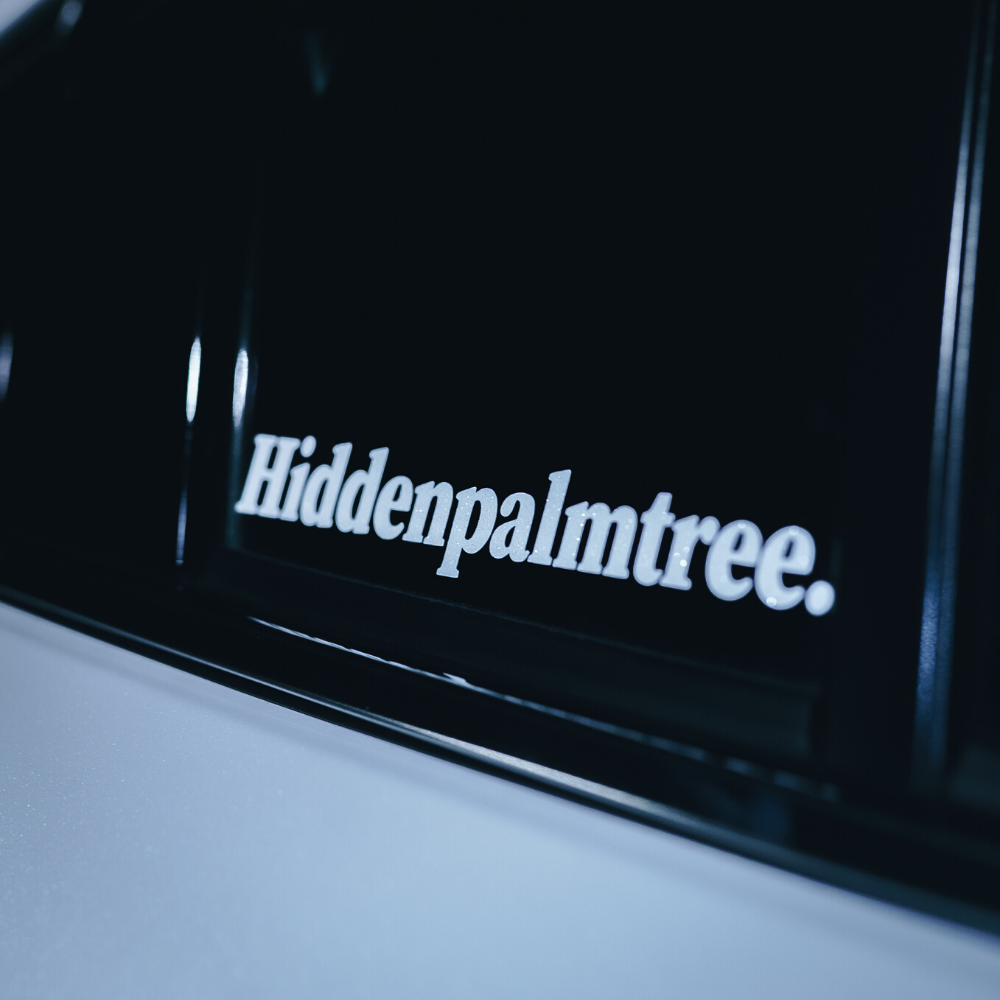 HPT Logo Sticker (White Pearl) – HIDDENPALMTREE